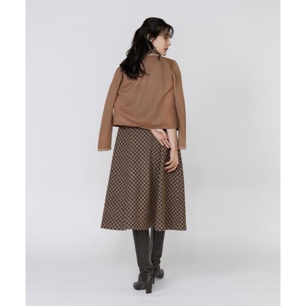 マーリエ ル カセット（Maglie le cassetto）/《美人百花9月号掲載》《フランドル45周年限定コレクション》フラワー刺