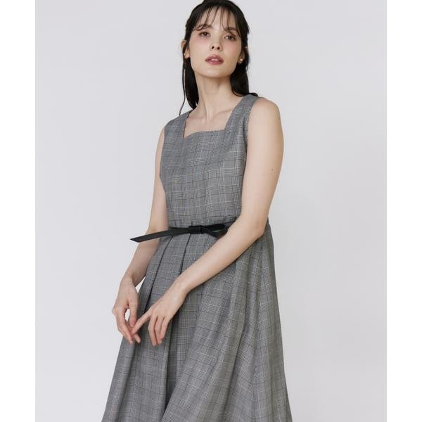 マーリエ ル カセット（Maglie le cassetto）/グレンチェックワンピース