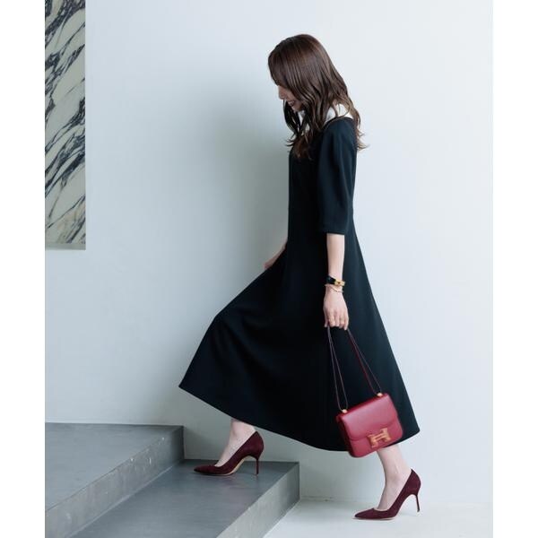 マーリエ ル カセット（Maglie le cassetto）/《M Maglie le cassetto×冨張愛》エレモード“美映え”ブラックダンボールワン