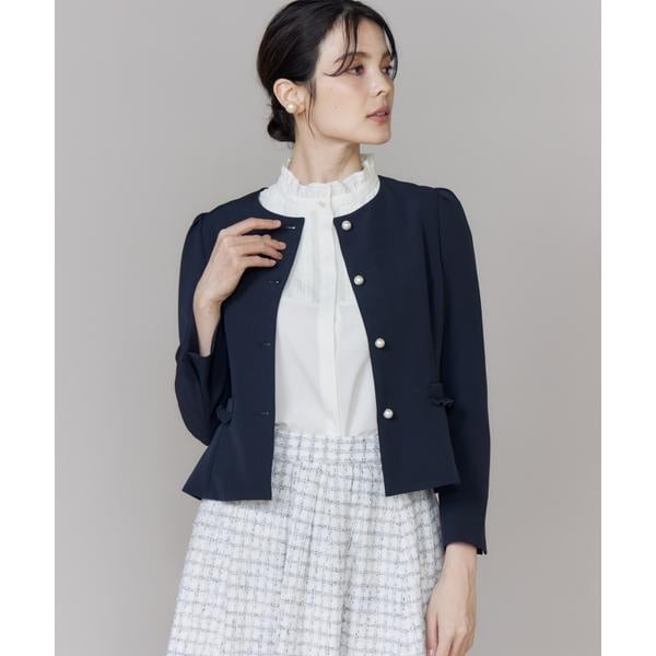 【NEW】マーリエ ル カセット（Maglie le cassetto）/《M Maglie le cassetto》フリルジャケット