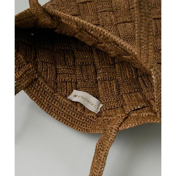 セブンアイディコンセプト（7ID concept）/ラフィアトートバッグ《IVAHONA−イバオナ−》