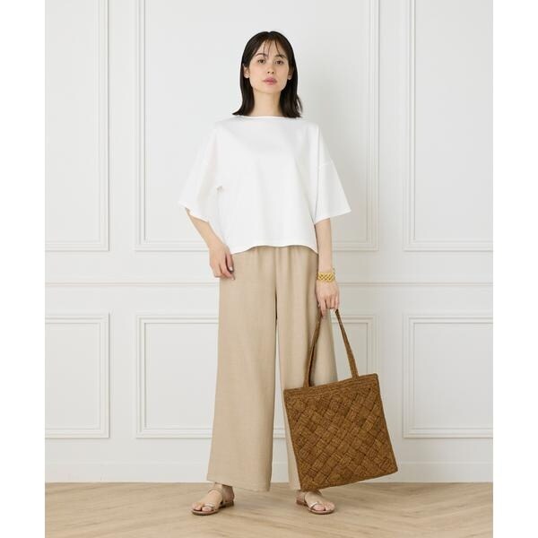 セブンアイディコンセプト（7ID concept）/ラフィアトートバッグ《IVAHONA−イバオナ−》