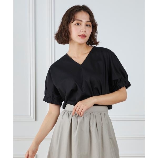 セブンアイディコンセプト（7ID concept）/ギャザースリーブプルオーバー