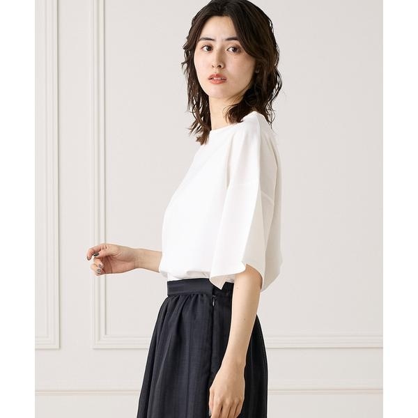 セブンアイディコンセプト（7ID concept）/《大きいサイズ》スリットスリーブプルオーバー