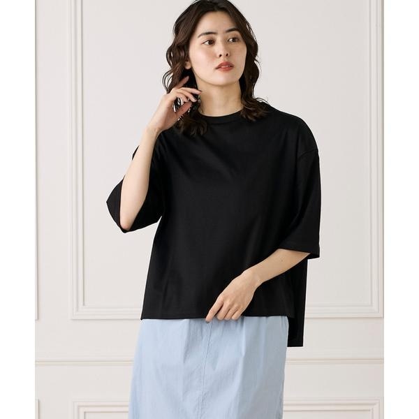 セブンアイディコンセプト（7ID concept）/五分袖Tシャツ