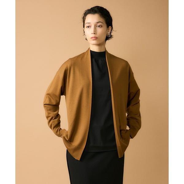 セブンアイディコンセプト（7ID concept）/《大きいサイズ》着流しロングカーディガン