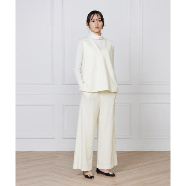 セブンアイディコンセプト（7ID concept）/《大きいサイズ》Vネックプルオーバージレ