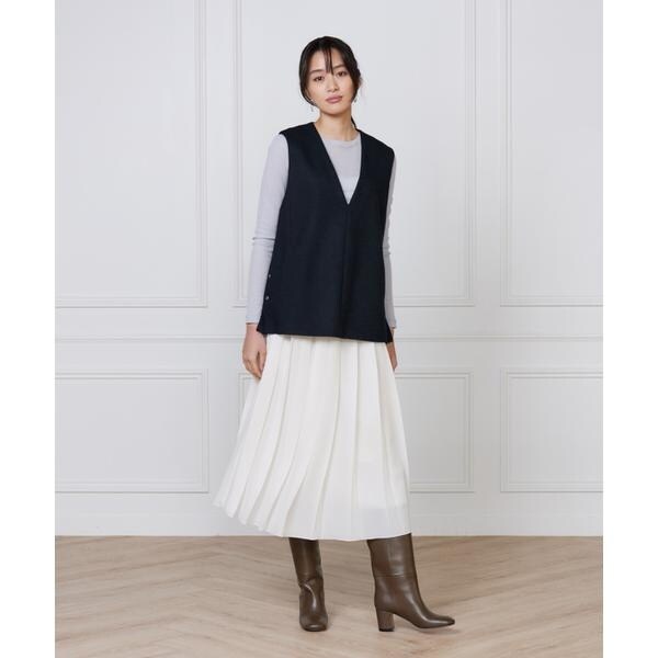 セブンアイディコンセプト（7ID concept）/《大きいサイズ》Vネックプルオーバージレ