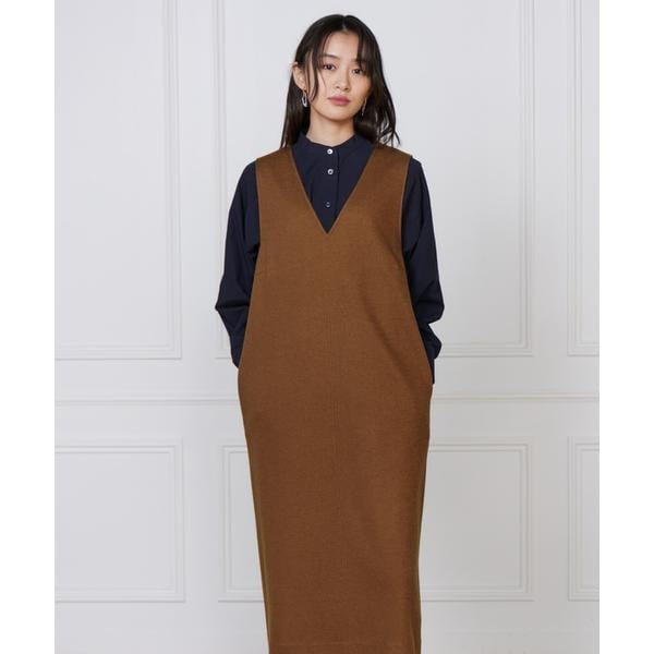 セブンアイディコンセプト（7ID concept）/《大きいサイズ》ジャンパースカート