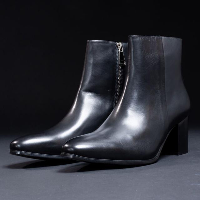 エンデヴァイス（endevice）/サイドジップ ヒールブーツ