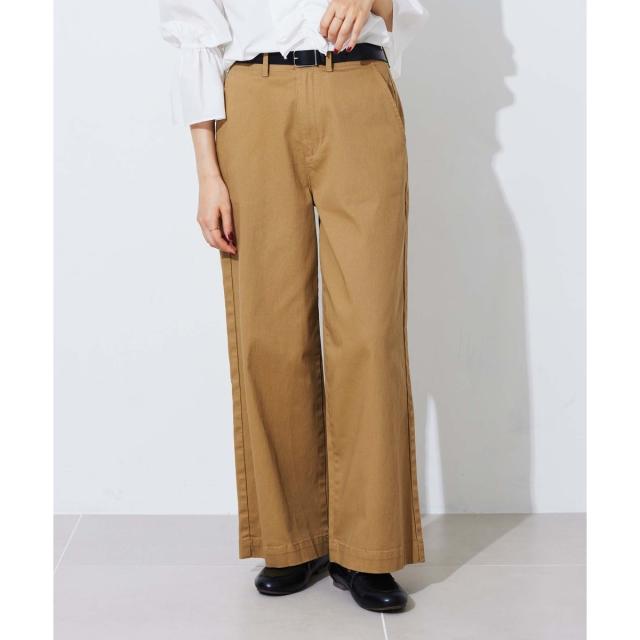 ルクールブラン（le．coeur blanc）/ワイドストレートチノパン