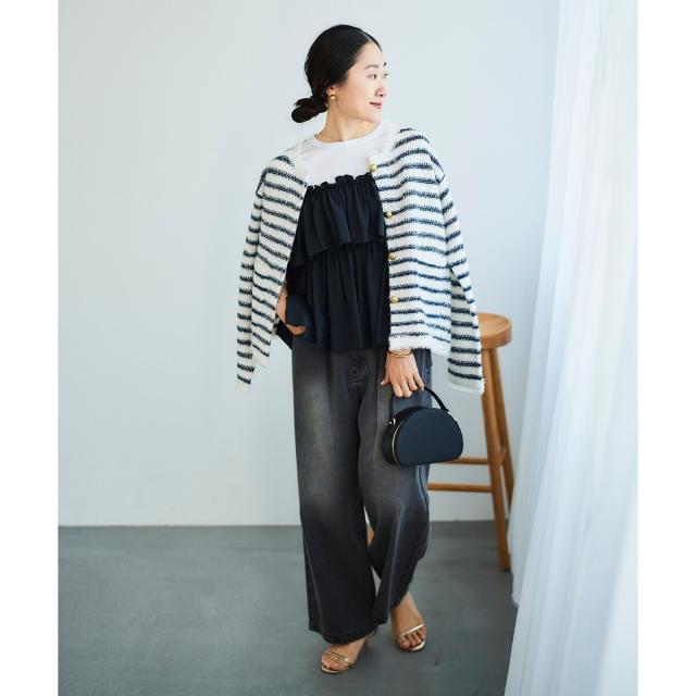 ルクールブラン（le．coeur blanc）/《一部店舗/WEB限定》AULENTTIラウンドショルダー