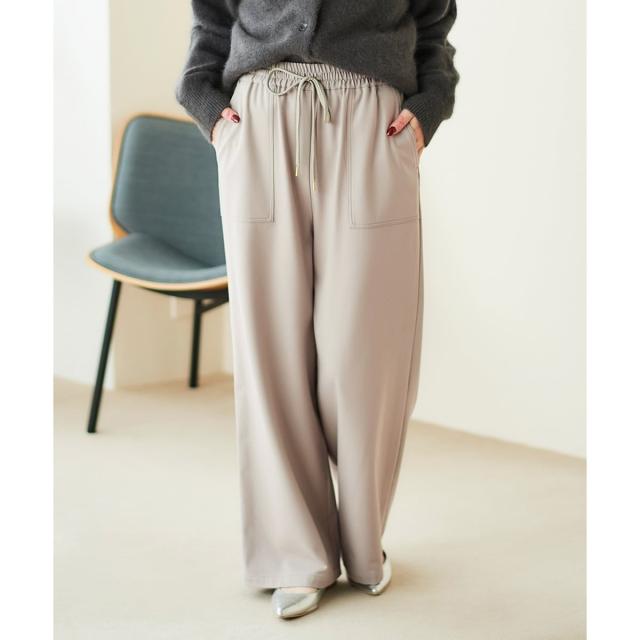 ルクールブラン（le．coeur blanc）/ビートウォームイージーワイドパンツ