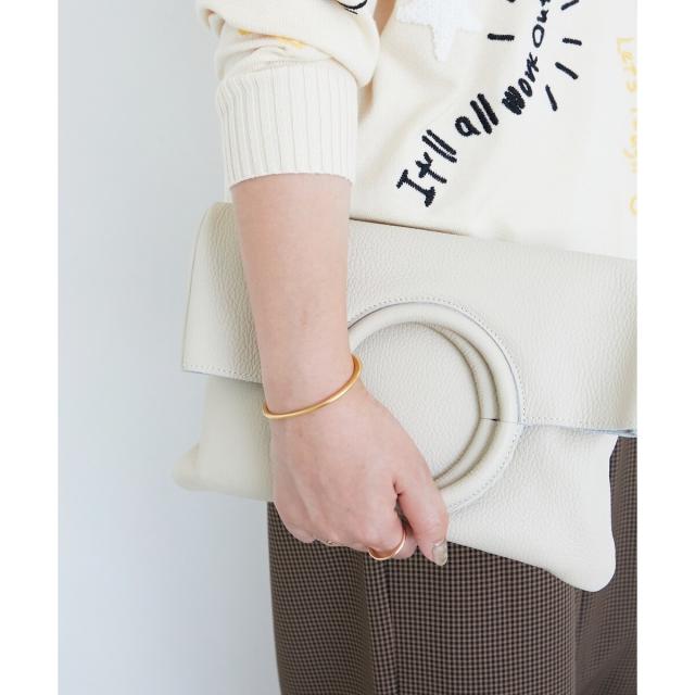 ルクールブラン（le．coeur blanc）/MILLELA FIRENZEサークルハンドバッグ