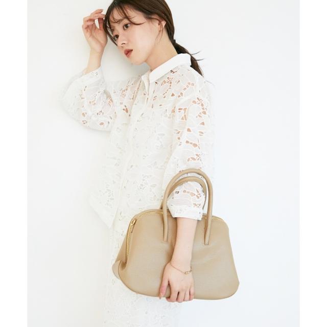 ルクールブラン（le．coeur blanc）/MILLELA FIRENZEラウンドボストンバッグ