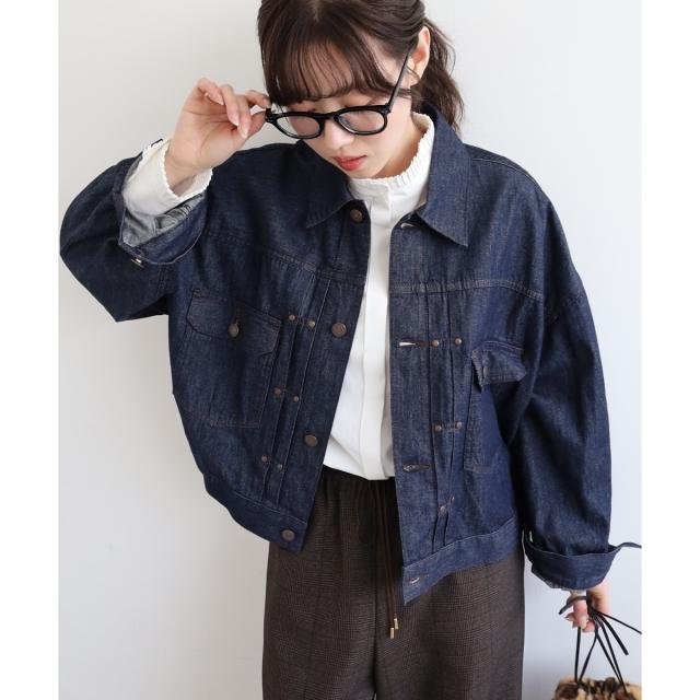 ルクールブラン（le．coeur blanc）/ライトデニムジャケット