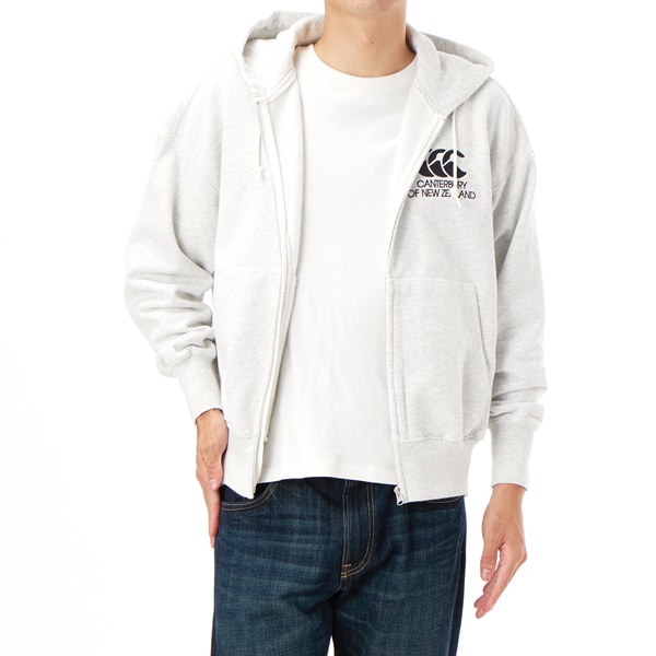 カンタベリー（canterbury）/【カンタベリー】ヘビースウェットジップフーディ（ユニセックス）