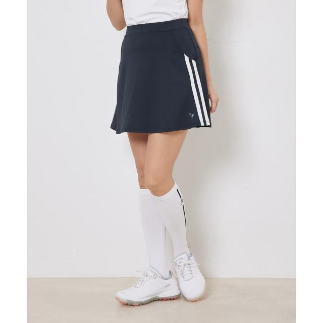 ジュン＆ロぺ（JUN&ROPE’）/【セットアップ対応】配色テープ使いフレアスカート