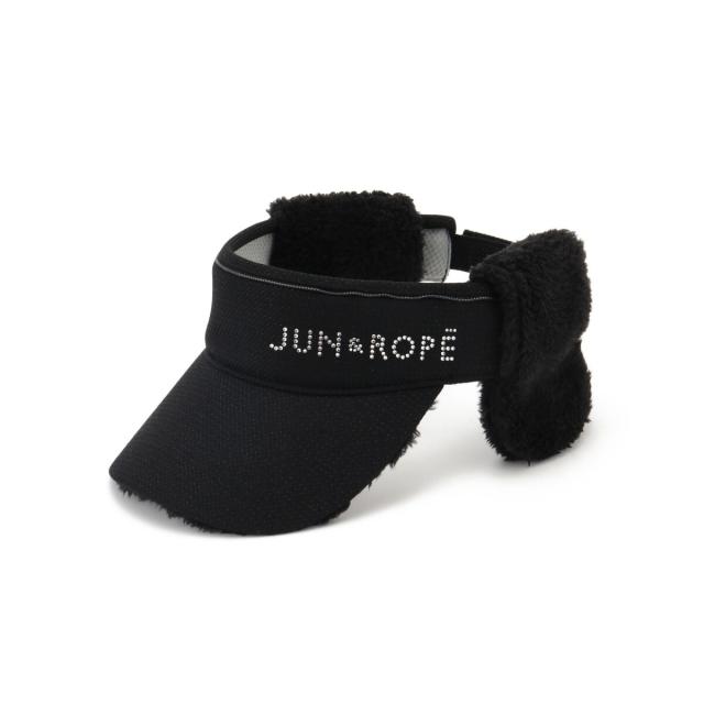 ジュン＆ロぺ（JUN&ROPE’）/耳当て取り外し2WAYバイザー