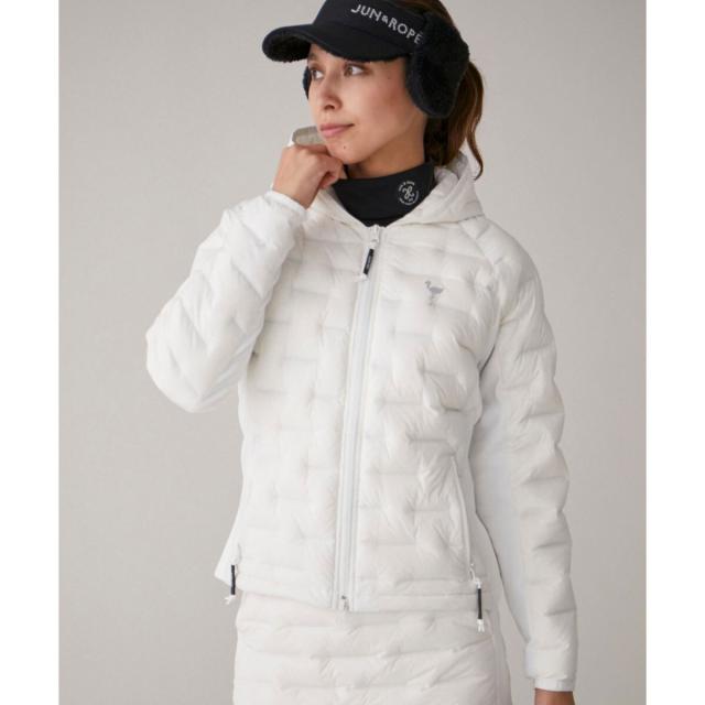 ジュン＆ロぺ（JUN&ROPE’）/【撥水】ストレッチナイロン　ダウンブルゾン