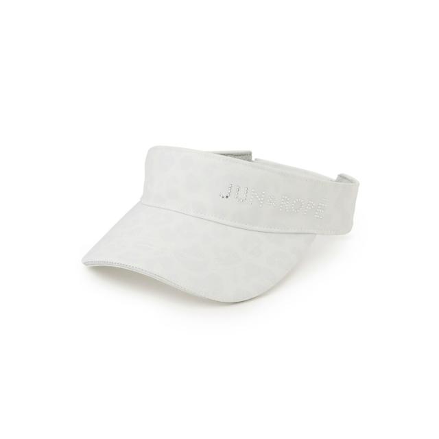 ジュン＆ロぺ（JUN&ROPE’）/アニマル柄ラインストーンバイザー