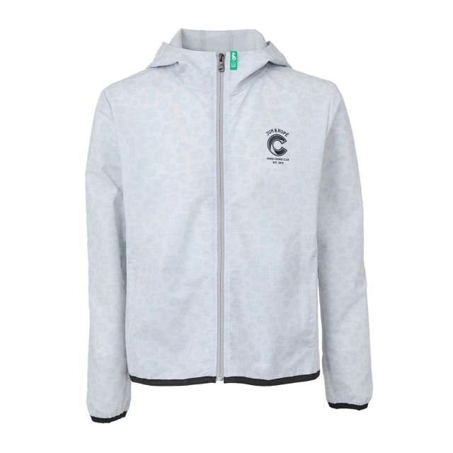 ジュン＆ロぺ（JUN&ROPE’）/クールドットアニマルプリントブルゾン