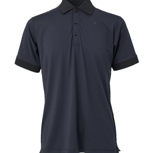 ジュン＆ロぺ（JUN&ROPE’）/【速乾】【ストレッチ】【NOIR】ロメリーナナイロンジャージポロシャツ