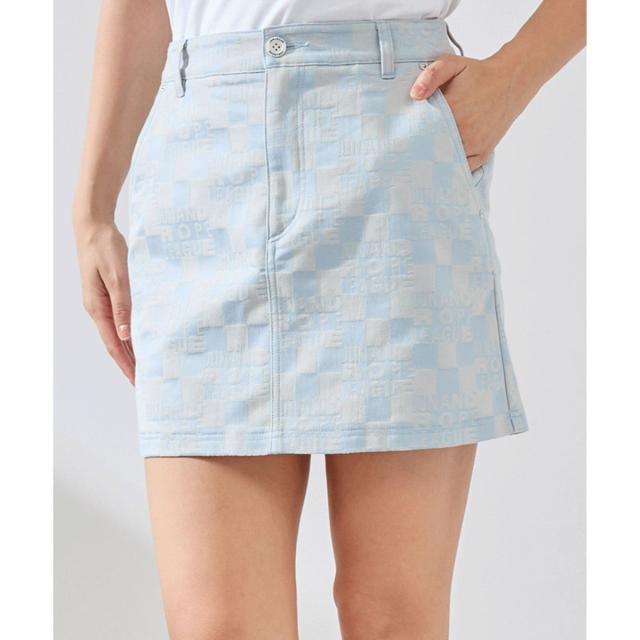 ジュン＆ロぺ（JUN&ROPE’）/【吸水速乾】チェッカーボードジャガードスカート