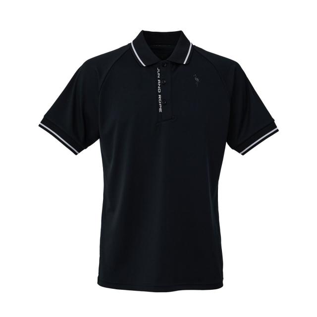 ジュン＆ロぺ（JUN&ROPE’）/【NOIR】【吸水速乾】配色ライン使い半袖ポロシャツ［一部WEB限定カラー］