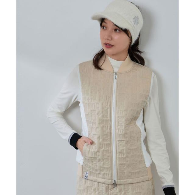 ジュン＆ロぺ（JUN&ROPE’）/ピンソニック中綿ベスト/防風・撥水//Oggi掲載