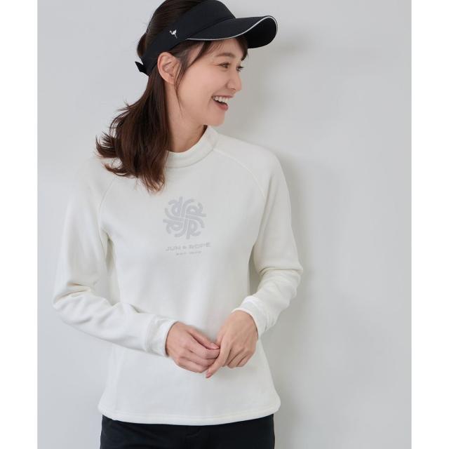 ジュン＆ロぺ（JUN&ROPE’）/ボンバーヒート長袖モックプルオーバー/保温