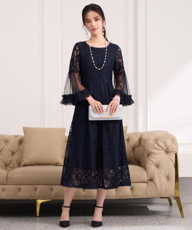 ドレスプラス（DRESS+）/レースワンピース パーティードレス レディース