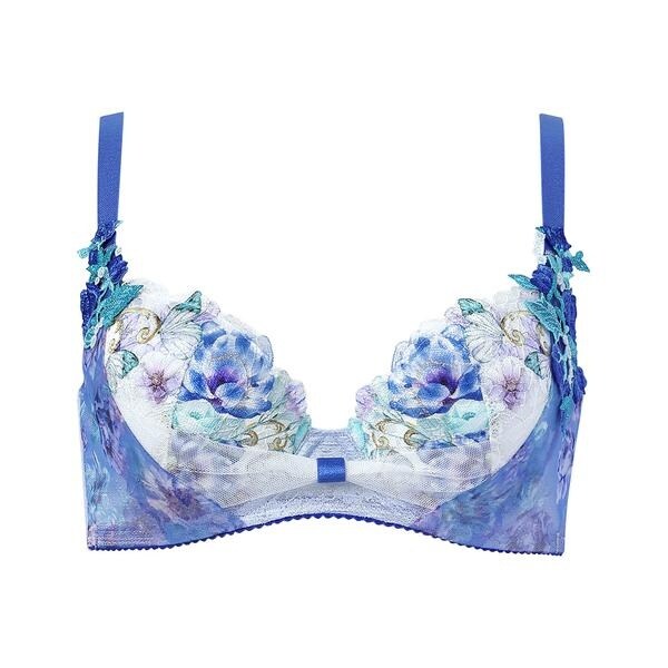 ワコール．（WACOAL．）/リボンブラ　脇すっきり　３／４カップブラ（ＢＸＢ４８３）