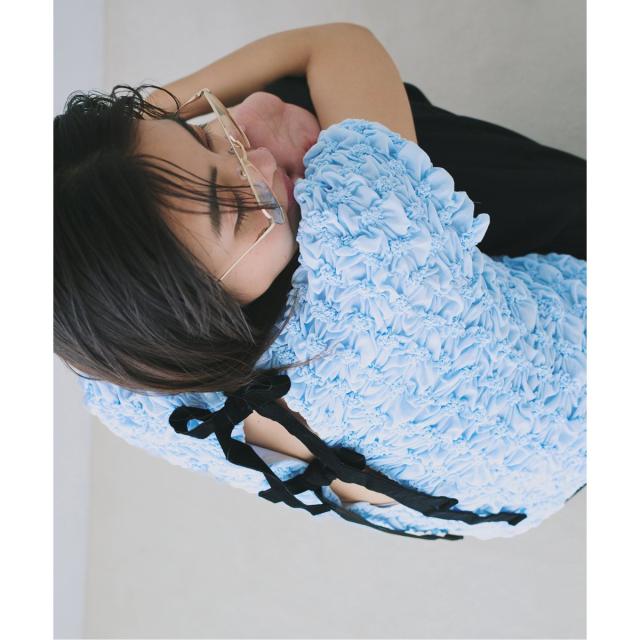 ユー バイ スピック＆スパン（U by SPICK&SPAN）/popcorn ribon ブラウス