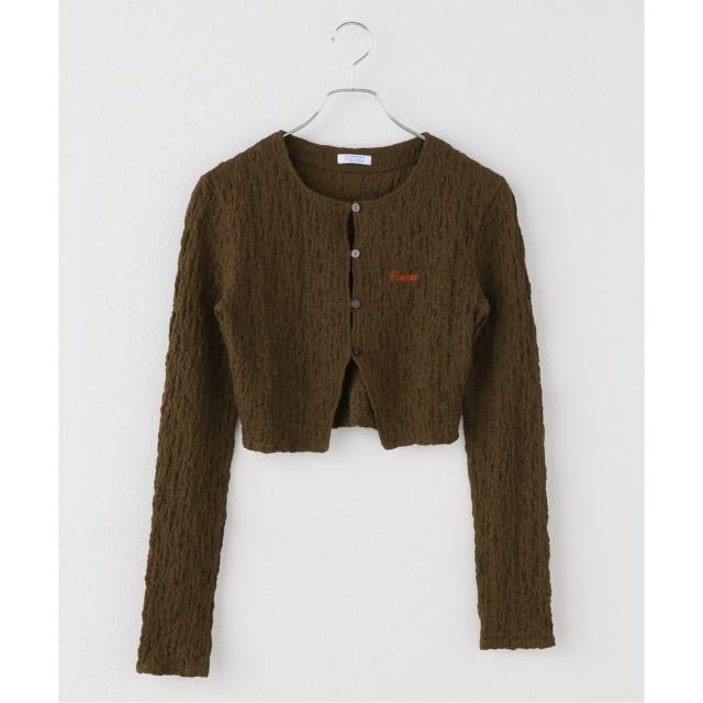 ユー バイ スピック＆スパン（U by SPICK&SPAN）/PISCESS/パイシス Slim Fit Linkle Cardigan