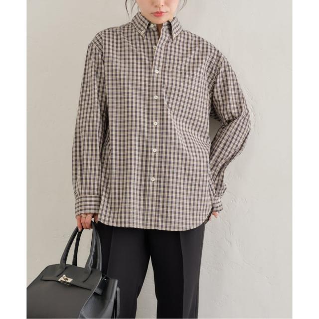 ユー バイ スピック＆スパン（U by SPICK&SPAN）/PLAID CHECK ボタンダウンシャツ