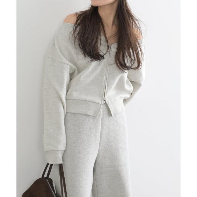 ユー バイ スピック＆スパン（U by SPICK&SPAN）/《予約》オフショルジップスウェット