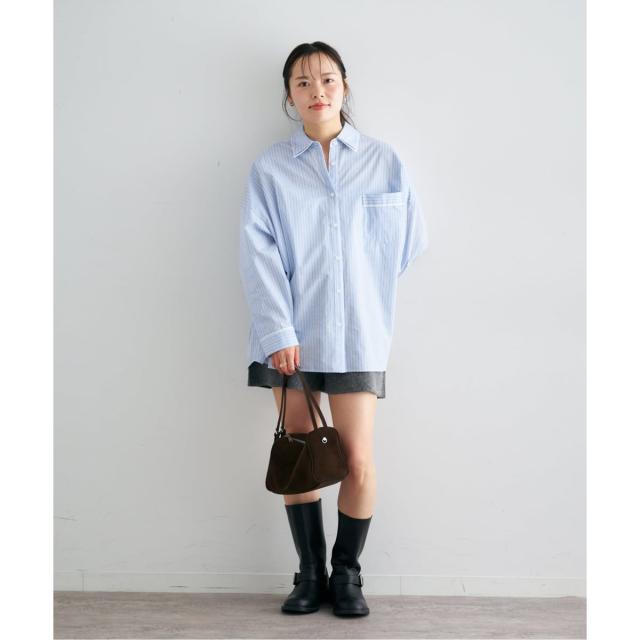 ユー バイ スピック＆スパン（U by SPICK&SPAN）/《予約》ダブルカラーシャツ