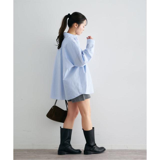 ユー バイ スピック＆スパン（U by SPICK&SPAN）/《予約》ダブルカラーシャツ