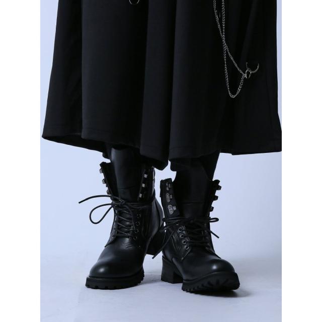 セマンティックデザイン（semantic design）/セマンティックデザイン ダブルジップ レースアップブーツ