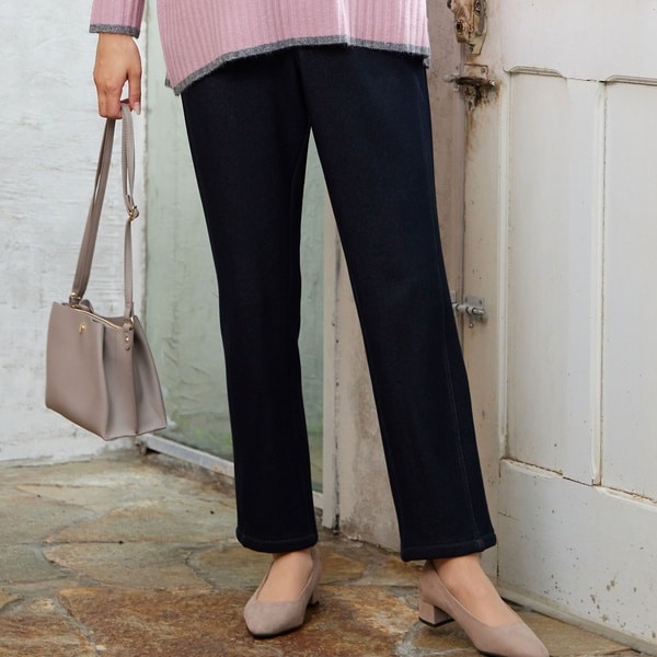 ミゼール（missel）/裏起毛プルオンパンツ