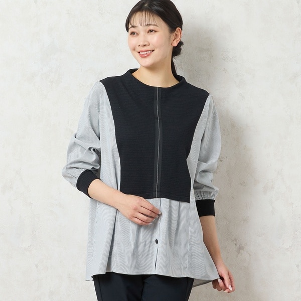 ミゼール（missel）/【洗える】重ね着風プルオーバー