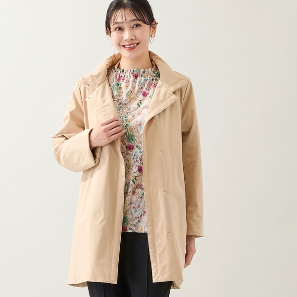 【NEW】ミゼール（missel）/【軽量・中綿裏地つき・3L/4Lサイズあり】スタンドカラーコート