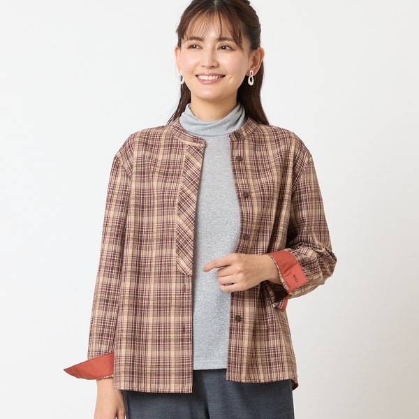 ロブジェ（LOBJIE）/モールチェックシャツ