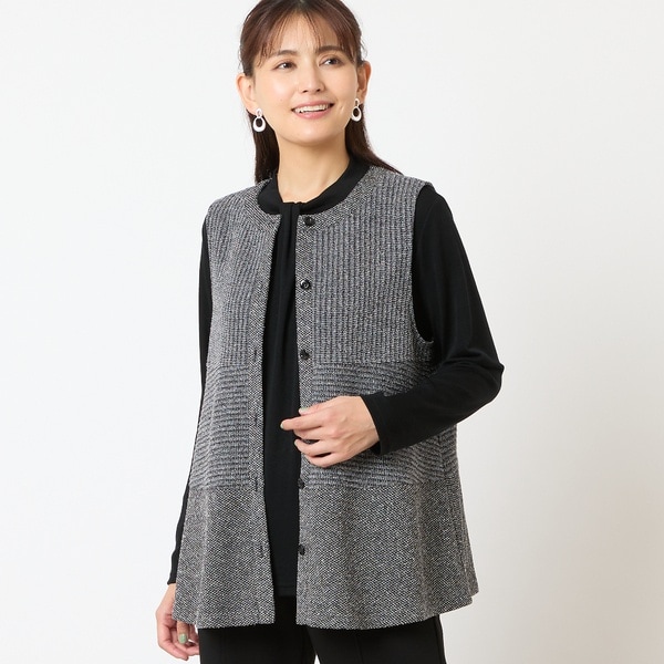 ロブジェ（LOBJIE）/ジャカードニットベスト