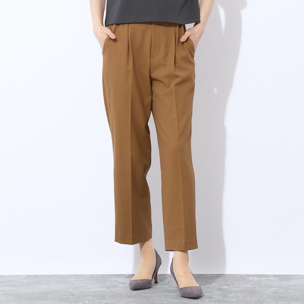 リリアンビューティ エクラ（Liliane Burty ECLAT）/【S・Mサイズ】ウォッシャブル　ドライオックスセンタープレスワイドパンツ