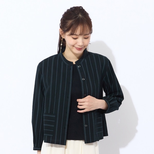 リリアンビューティ エクラ（Liliane Burty ECLAT）/【S・Mサイズ/セットアップ可】綿ローンウォッシャブル　ライトジャケット