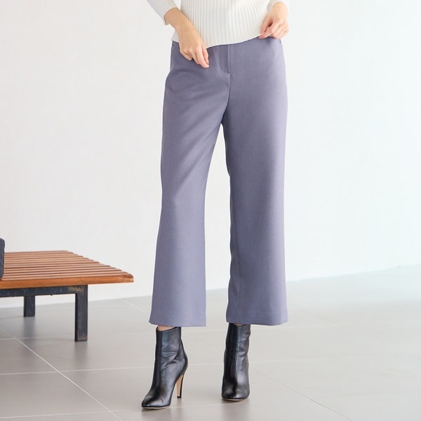 リリアンビューティ エクラ（Liliane Burty ECLAT）/【洗える・防しわ】ツイルストレートパンツ