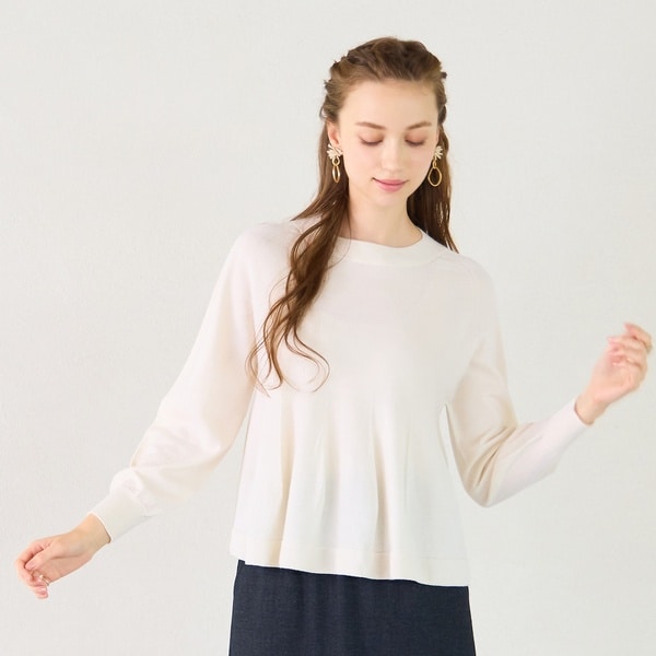 リリアンビューティ エクラ（Liliane Burty ECLAT）/ホールガーメントフレアニット