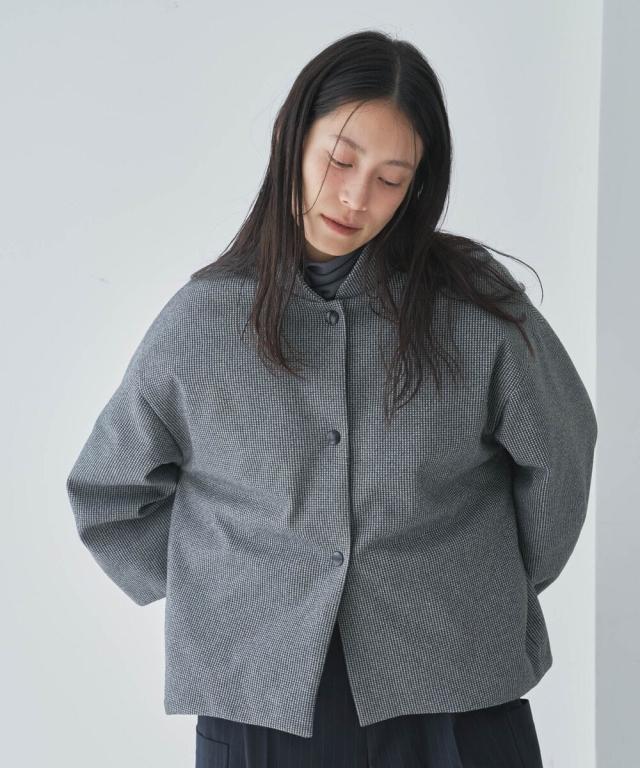 オードリーアンドジョンワッド（Audrey and John Wad）/リバーシブル9分丈ブルゾン